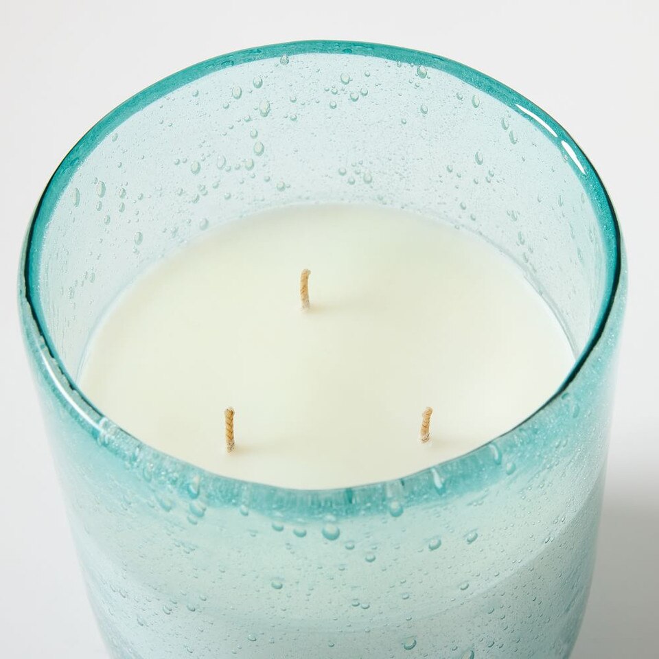 Seaglass Candle - Sea Salt & Vanilla | West Elm Australia