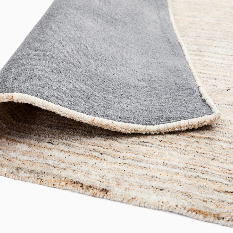 Shale Striations Easy Care Rug - West Elm Australia