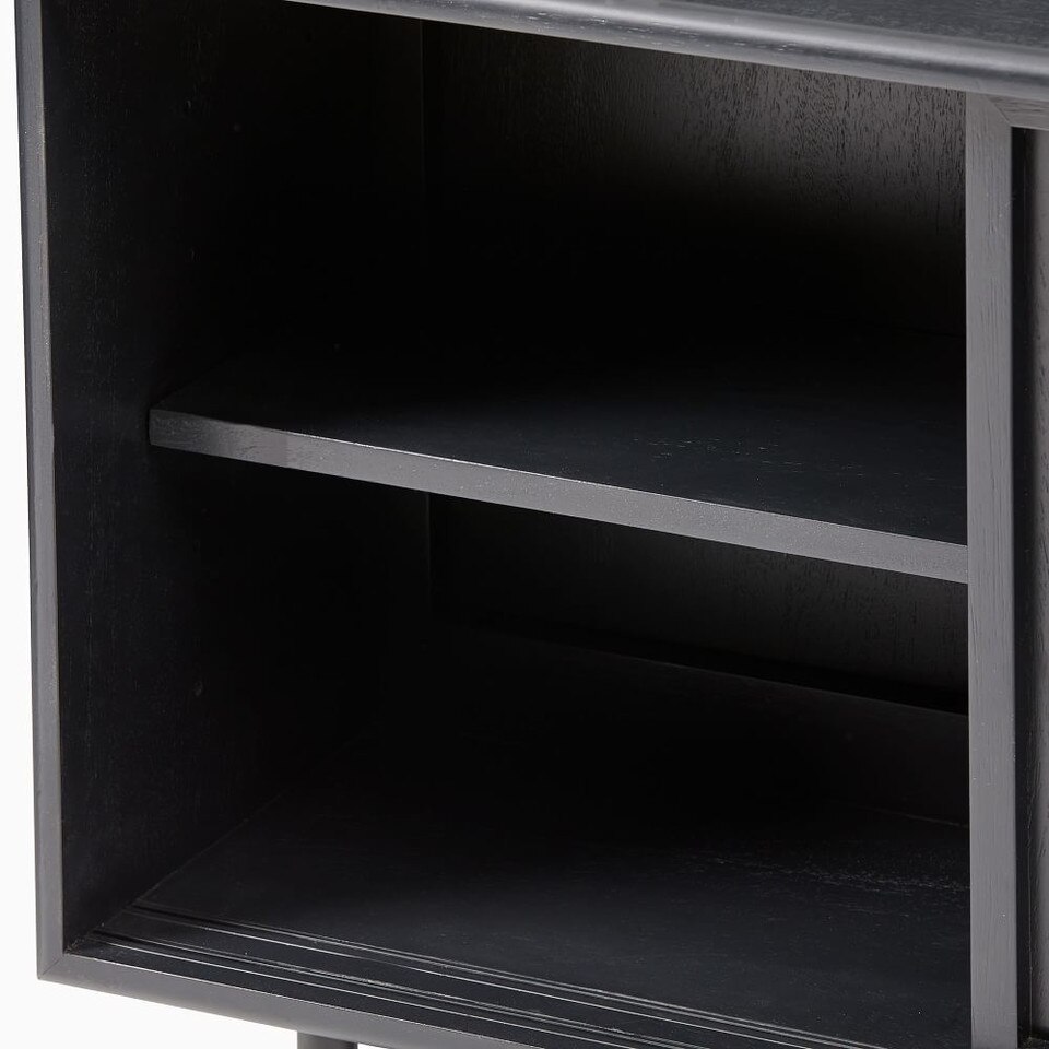 Slatted Media Console (122 cm) | West Elm Australia