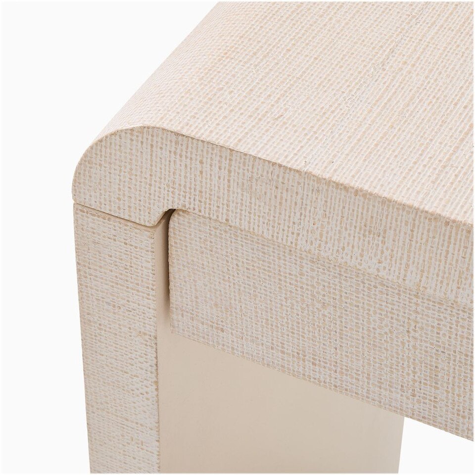 Solstice Painted Raffia Desk (48")