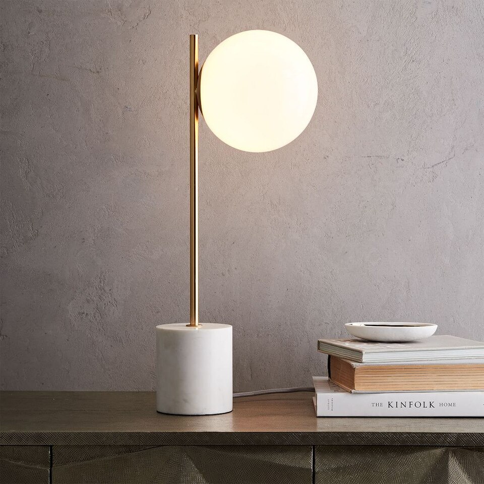 Sphere & Stem Table Lamp (56 cm) | West Elm Australia