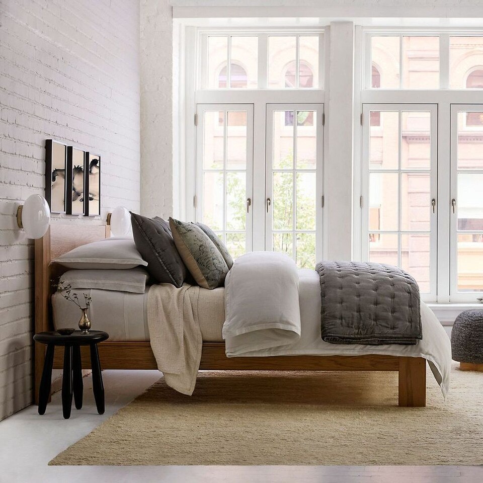Lush Velvet Tack Stitch Coverlet & Pillowcases - West Elm Australia