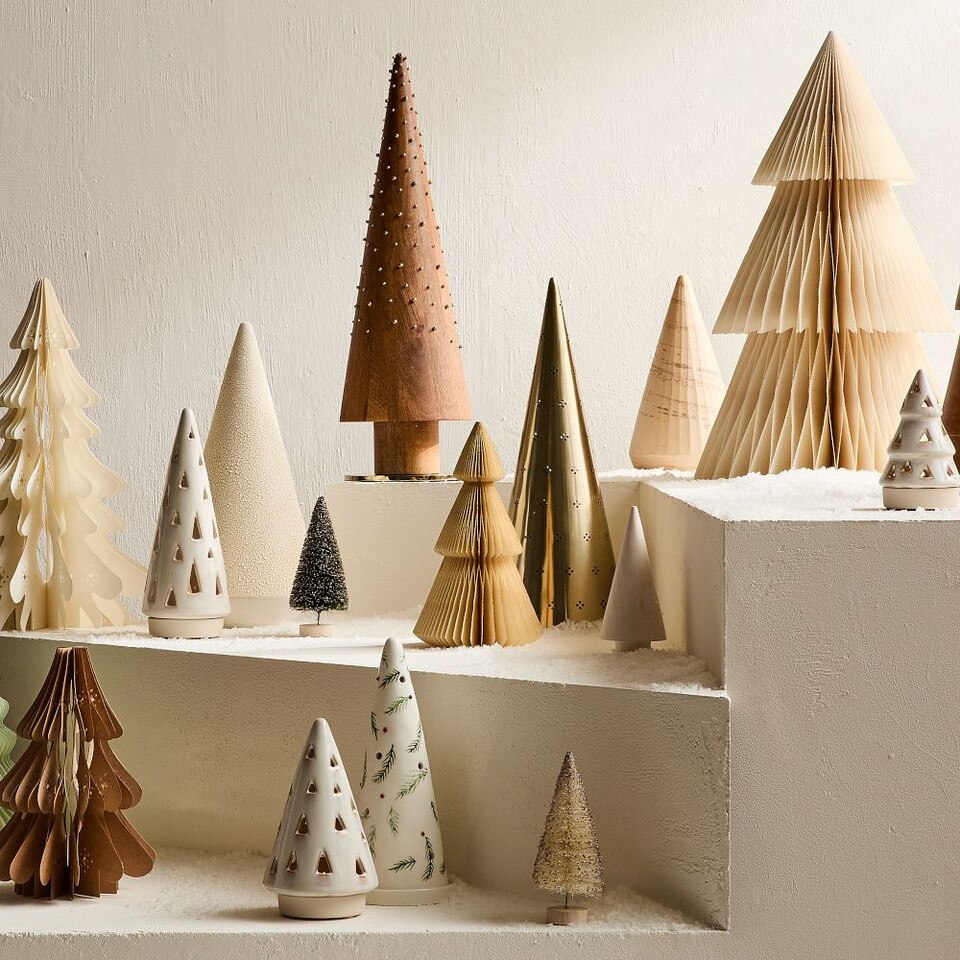 Stacked Wood Trees | West Elm Australia