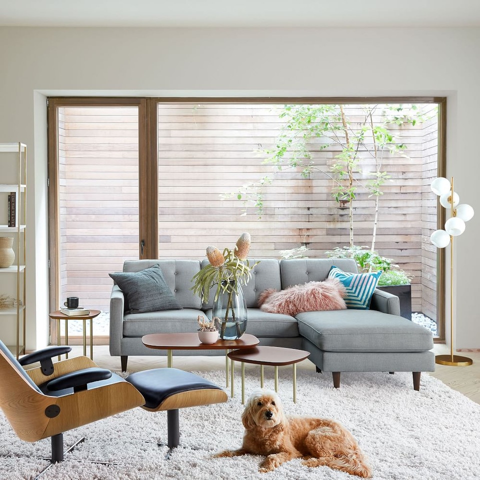 Staggered Glass 5-Light Floor Lamp (152 cm) | West Elm Australia