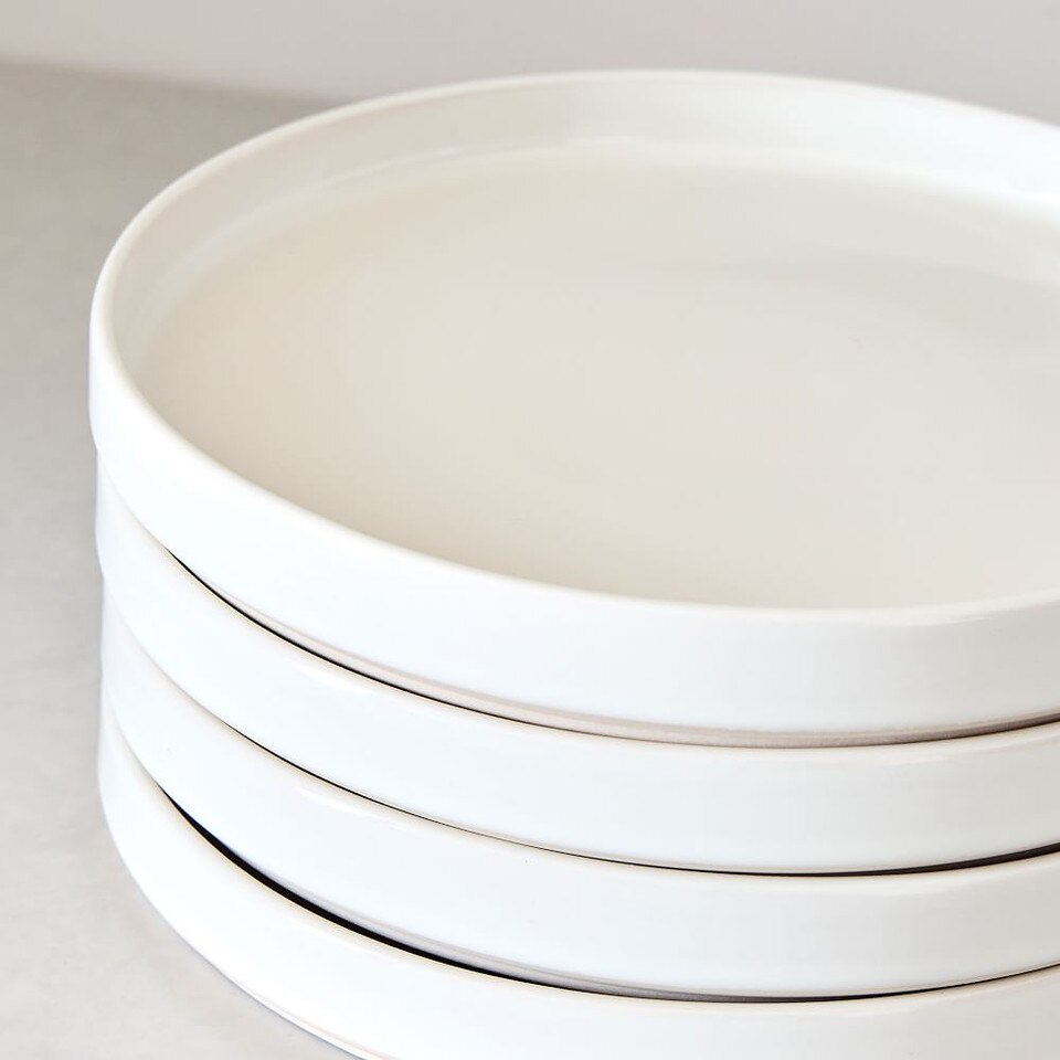 Straight-Sided Stoneware Salad Plates - West Elm Australia
