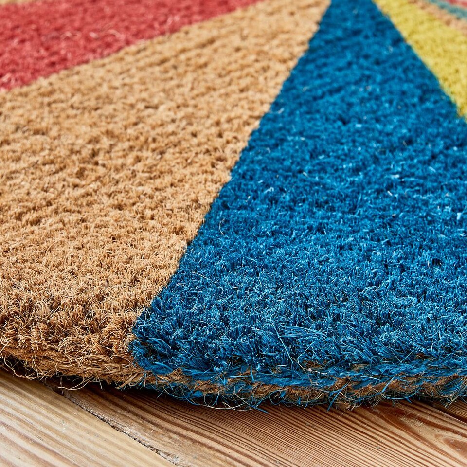 Sunray Semi-Circle Doormat | West Elm Australia