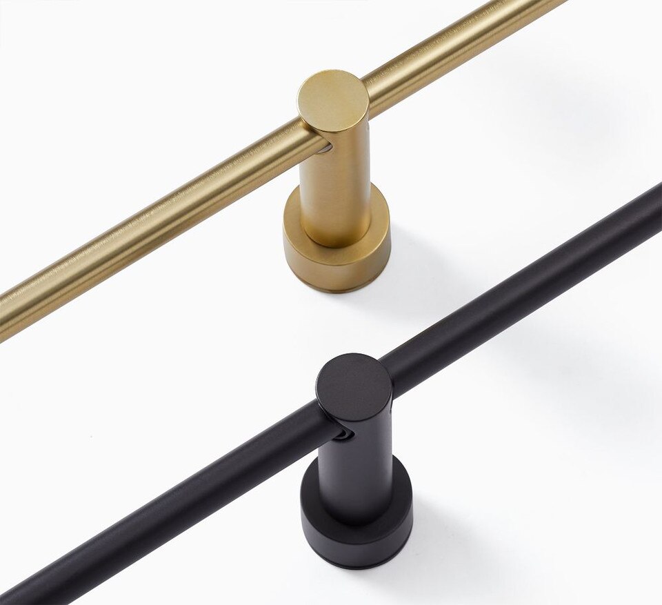 Swoop Blockout Curtain Rod - West Elm Australia