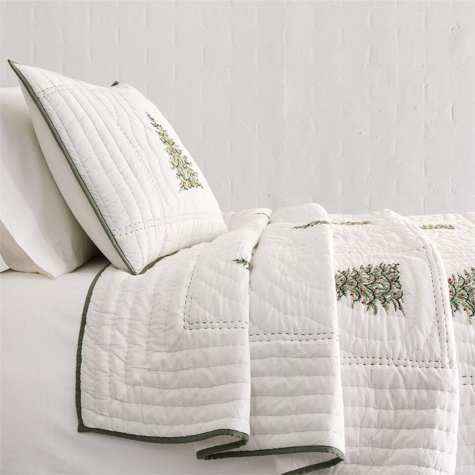 Tannenbaum Tree Coverlet | West Elm Australia