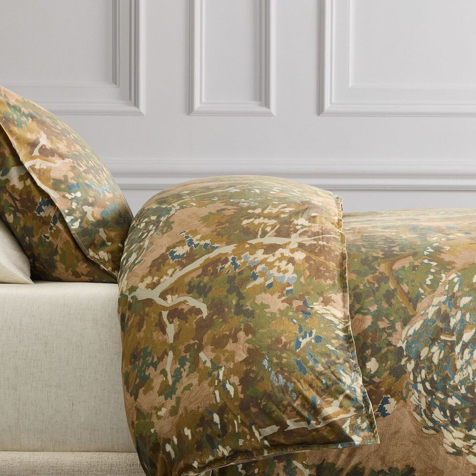 Tapestry Tree Quilt Cover & Pillowcases | West Elm Australia