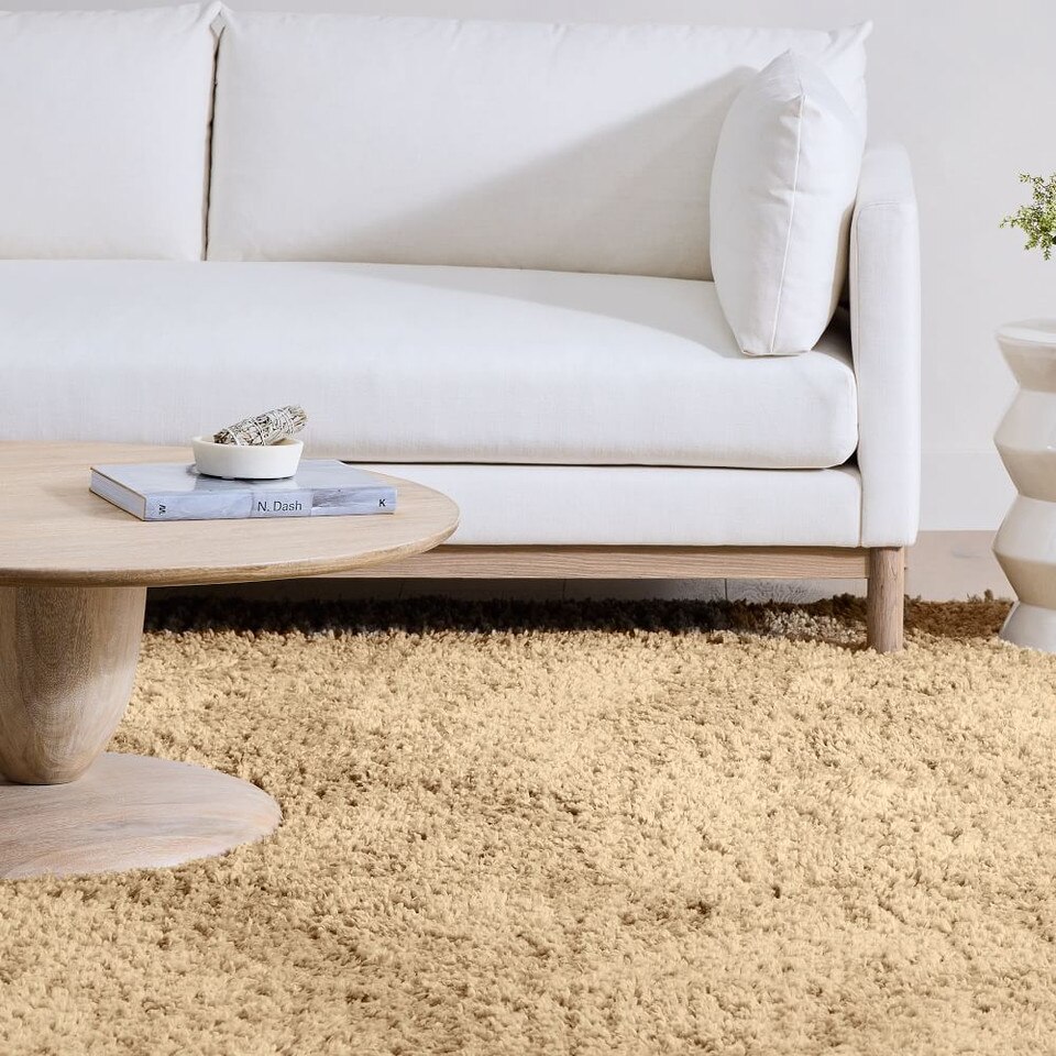 Teddy Low-Shed Shag Rug | West Elm Australia