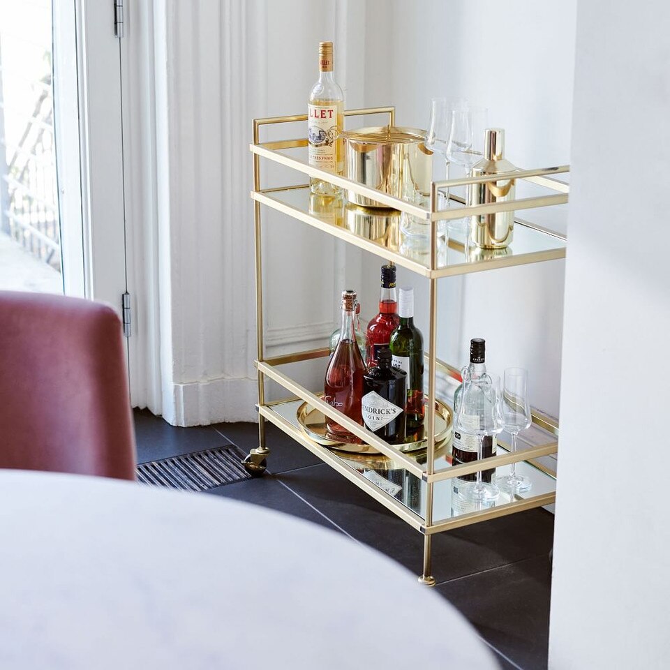 Terrace Bar Cart - West Elm Australia