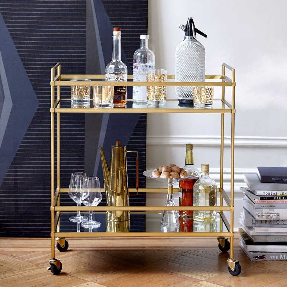 Terrace Bar Cart - West Elm Australia