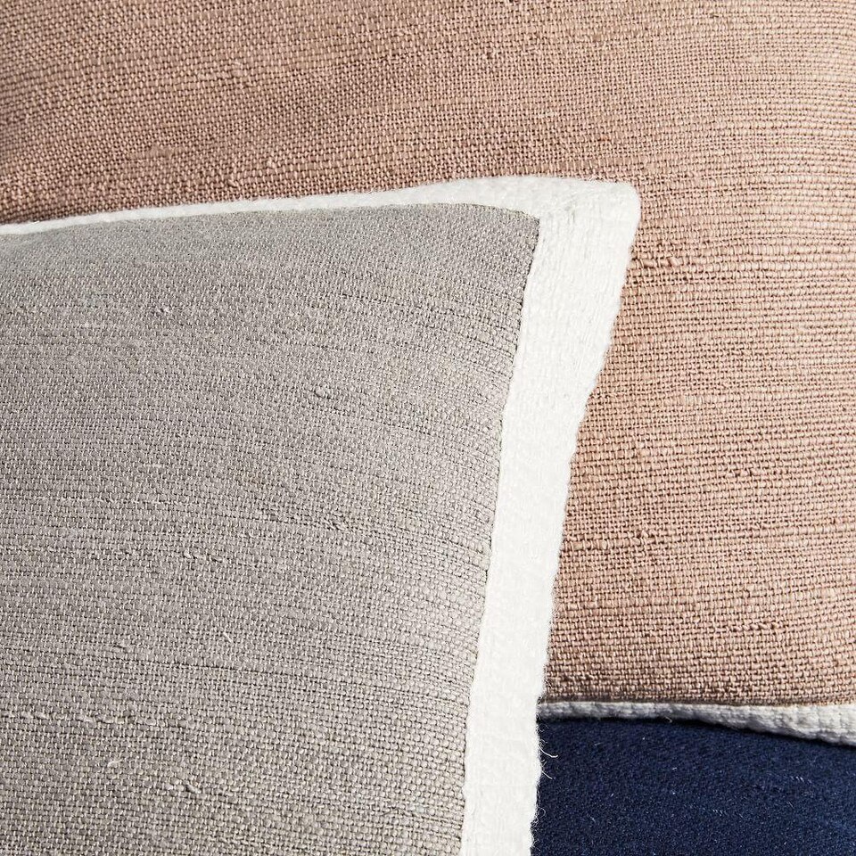 Textured Border Cushion Covers | west elm Australia