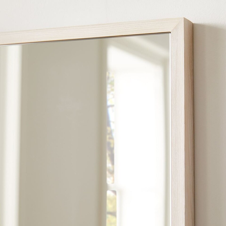 Thin Wood Wall Mirror - Rectangle | West Elm Australia