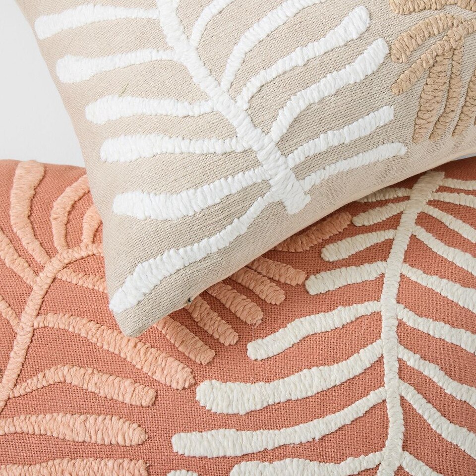 Trailing Fern Cushion Cover - West Elm Australia