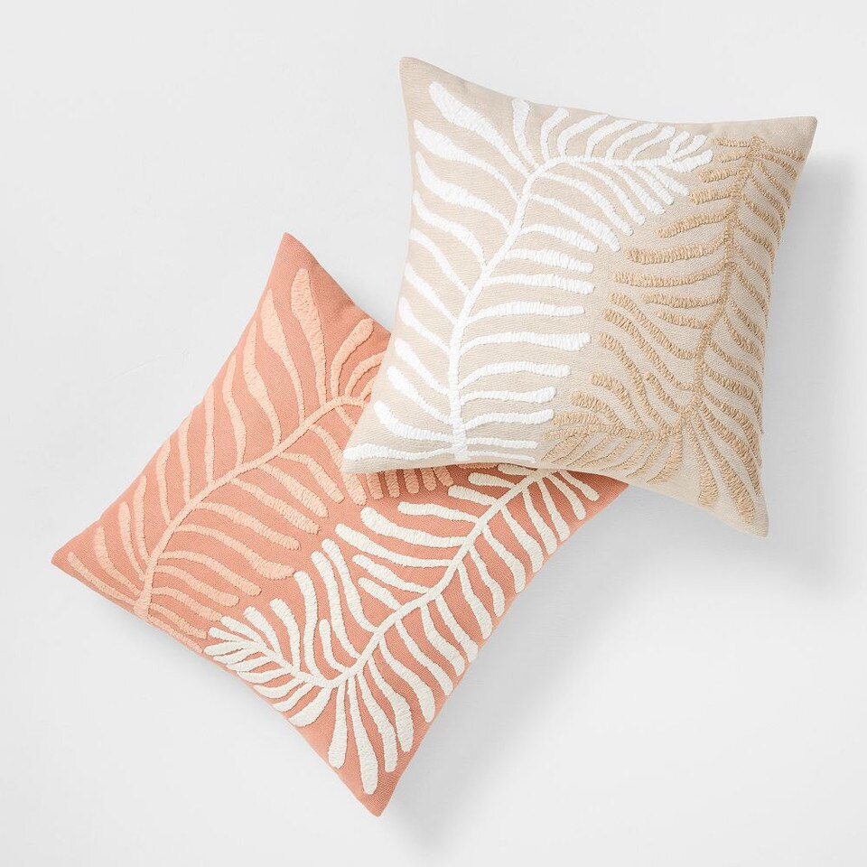 Trailing Fern Cushion Cover - West Elm Australia