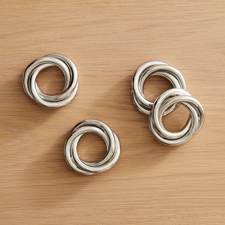 Twisted Napkin Rings - West Elm Australia