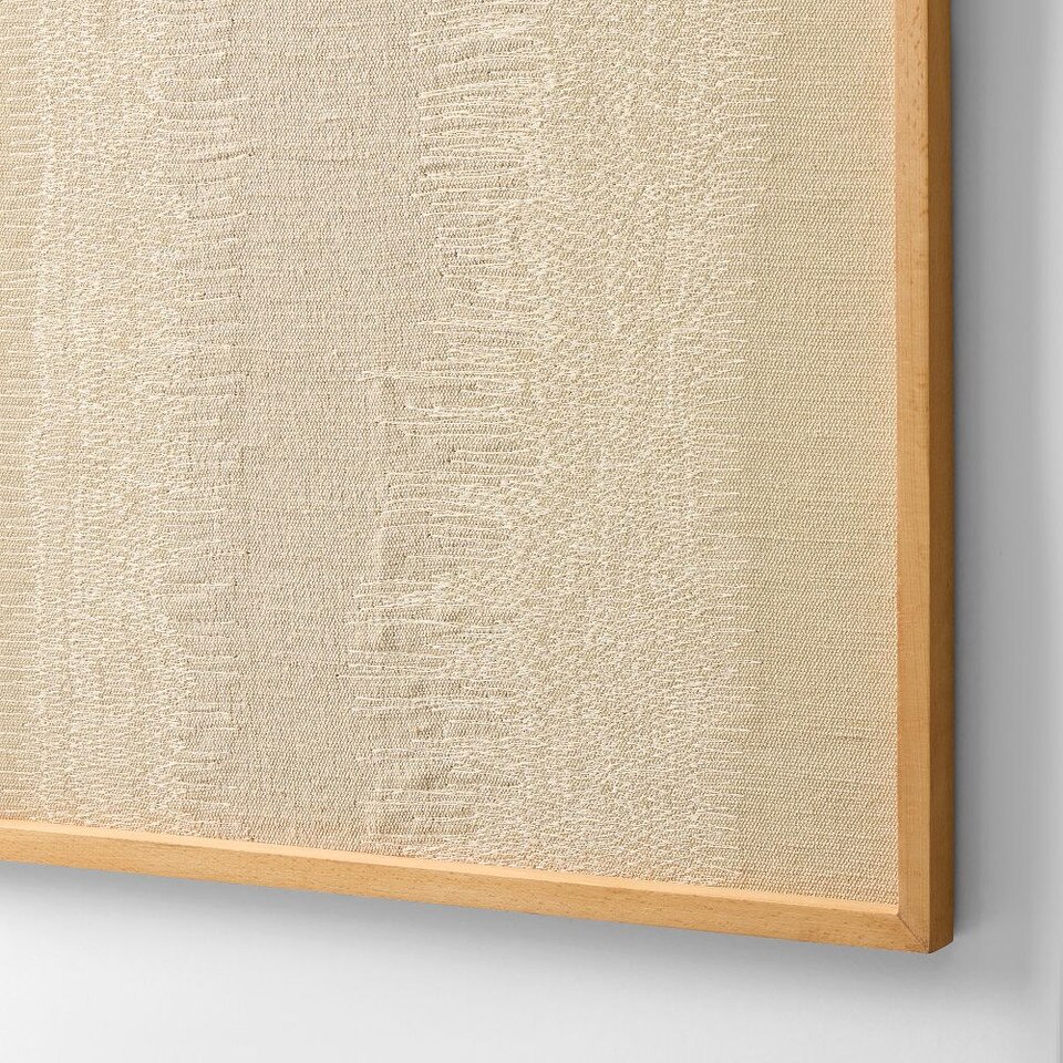 Two-Tone Fabric Wall Art | West Elm Australia
