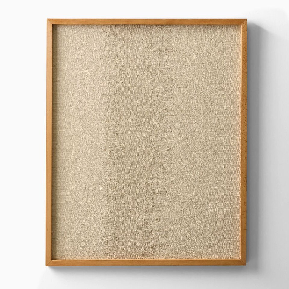 Two-Tone Fabric Wall Art | West Elm Australia
