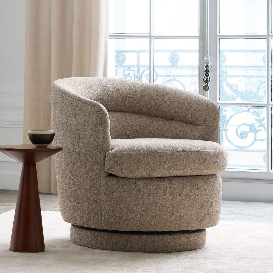 Viv Swivel Chair - West Elm Australia