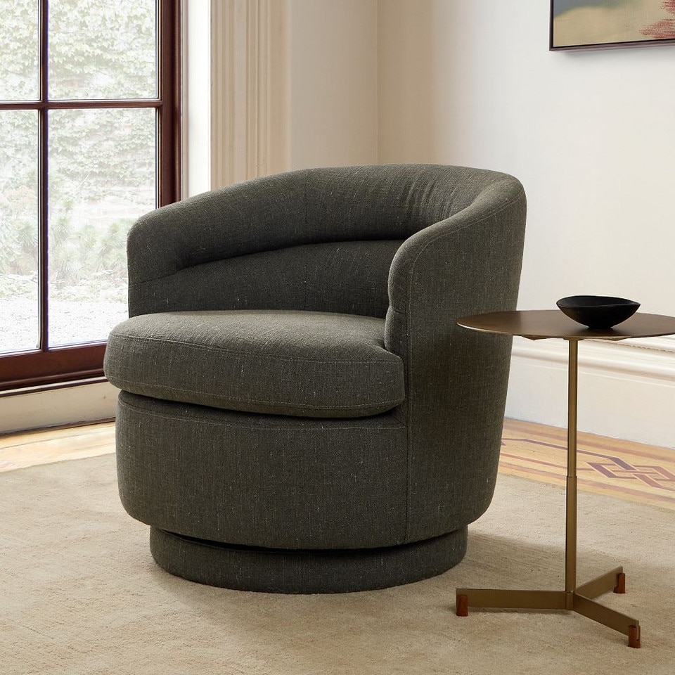 Viv Swivel Chair | West Elm Australia