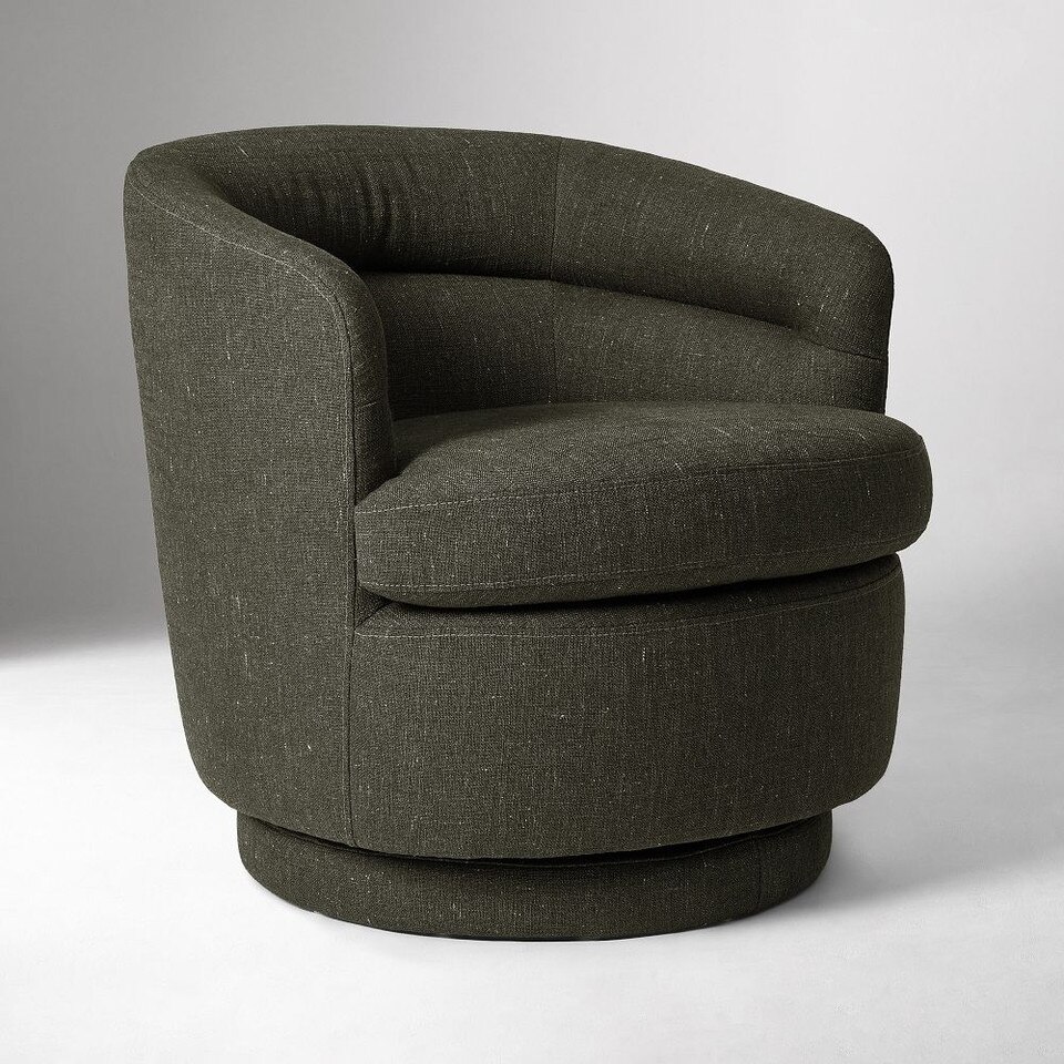 Viv Swivel Chair | West Elm Australia