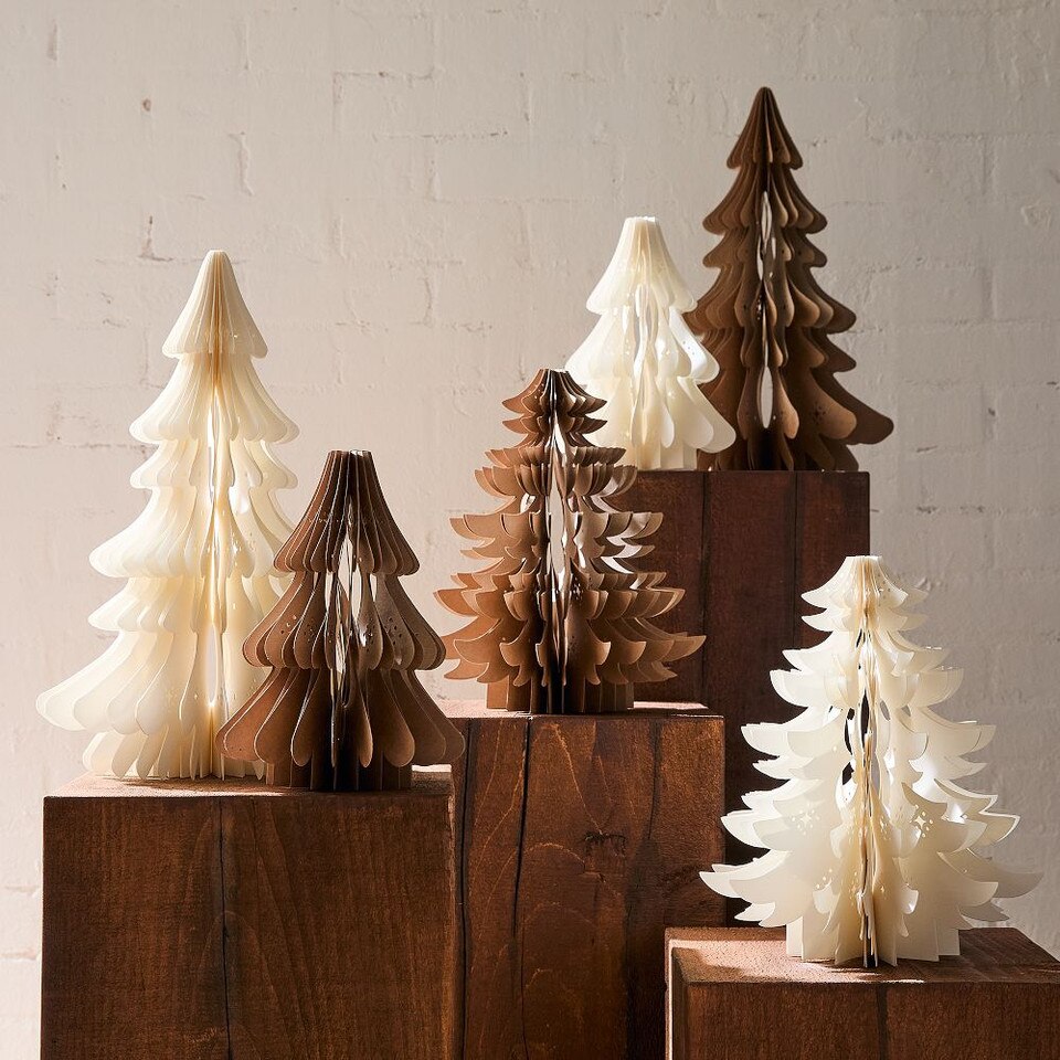 Ward 3D Paper Trees | West Elm Australia