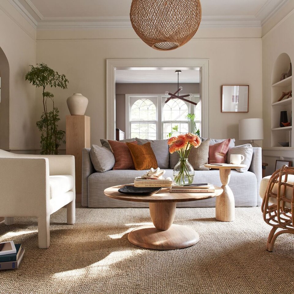 Winona Round Pedestal Coffee Table (91 cm) | West Elm Australia
