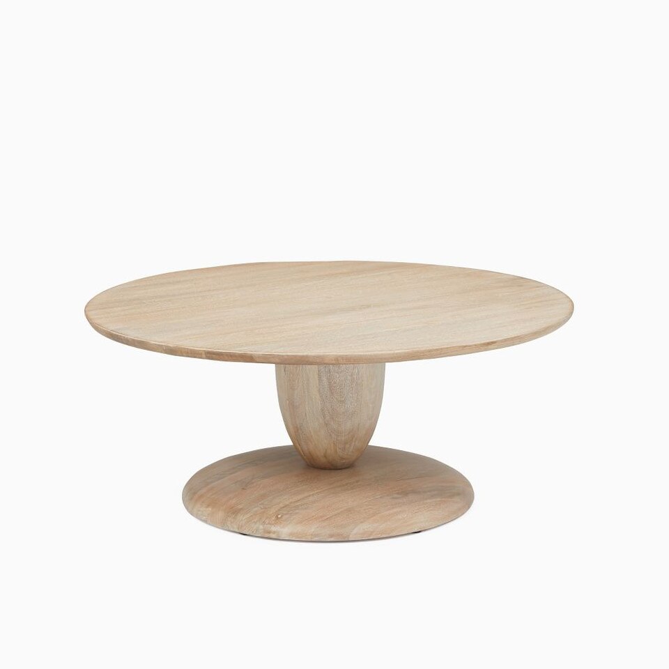 Winona Round Pedestal Coffee Table (91 cm) | West Elm Australia