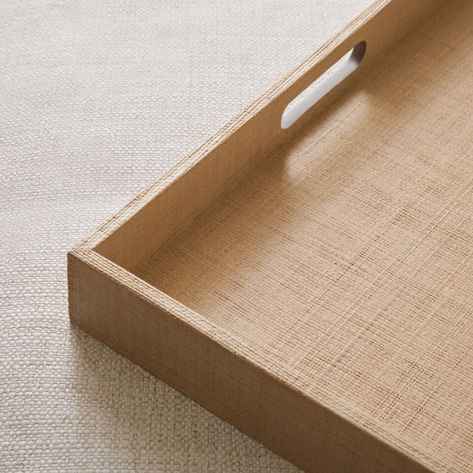 Woven Linen Tray | West Elm Australia