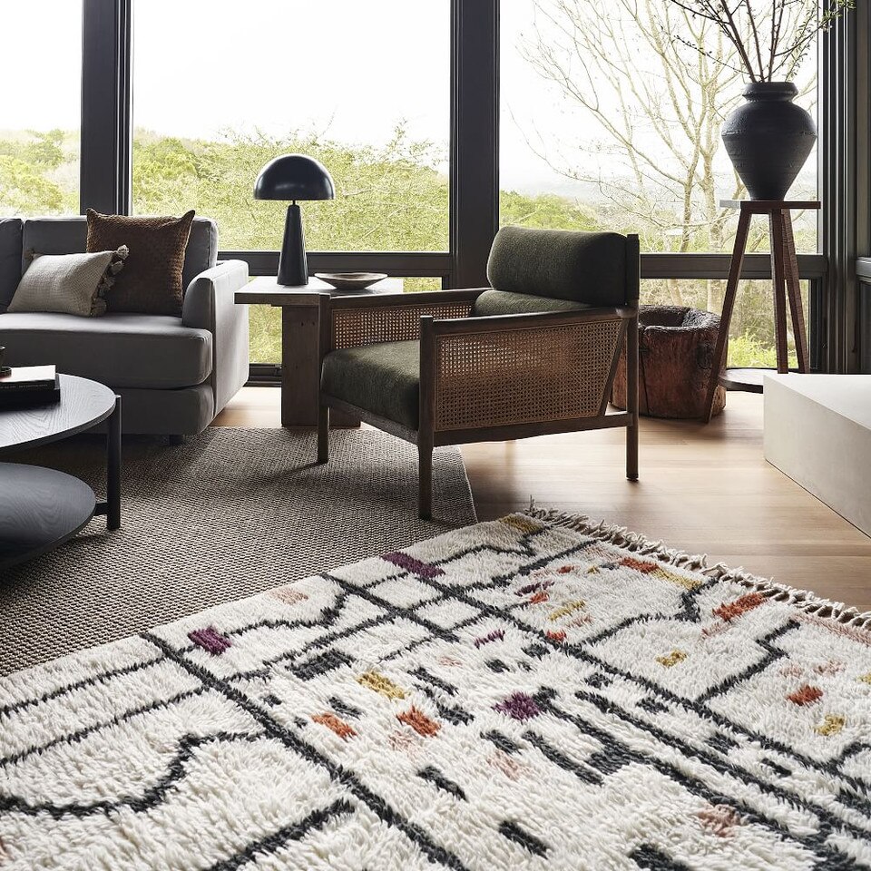 Zigzag Sketch Rug | West Elm Australia
