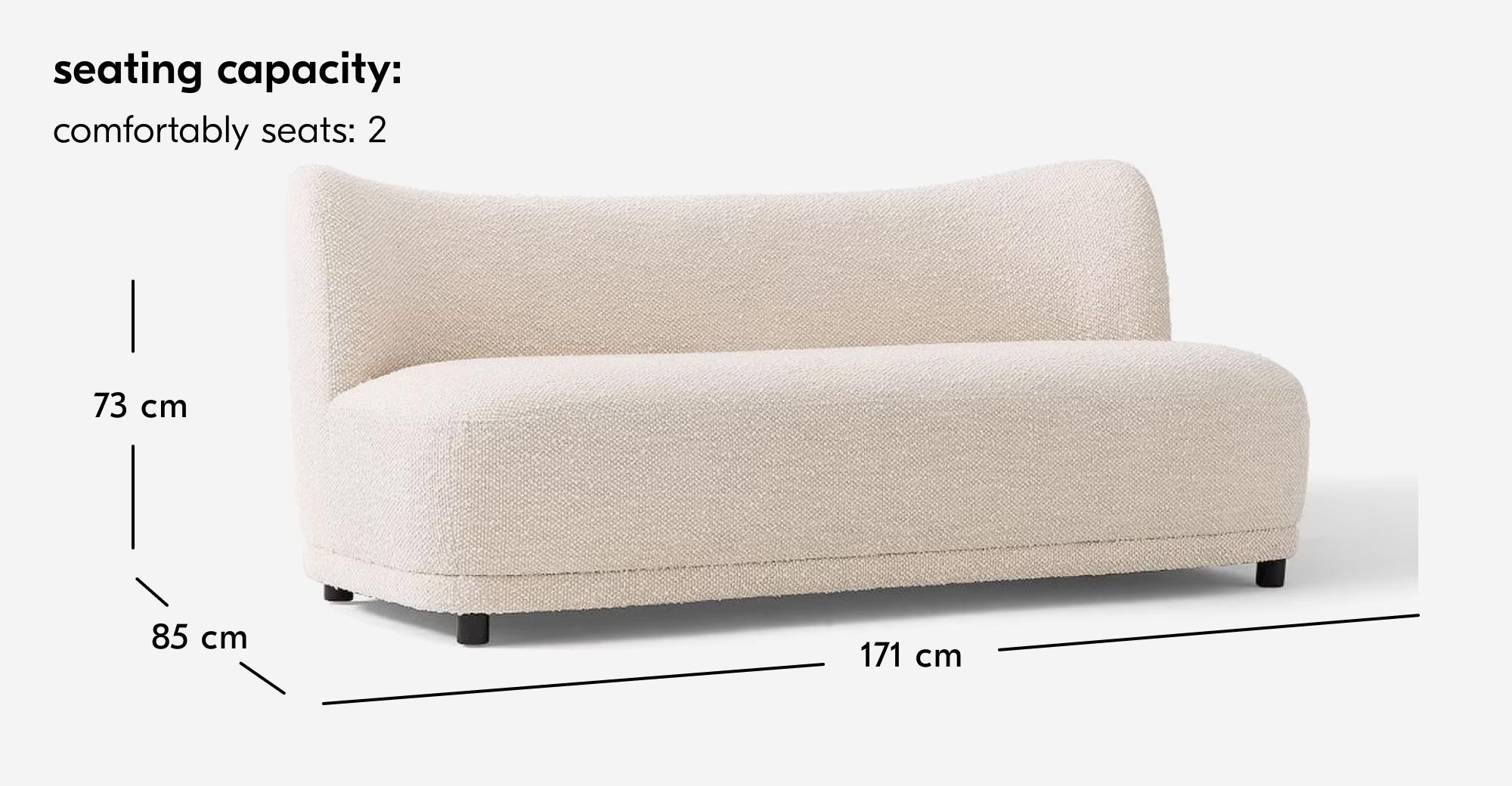 Mella Sofa (170 cm) - West Elm Australia